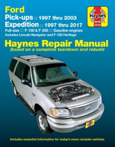 ford pick-ups,expedition,lincoln navigator (97-17) haynes manual usa (paperback)