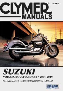 suzuki volusia/boulevard c50 (2001-2019) clymer repair manual: maintenance * troubleshooting * repair (clymer powersport)