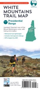 amc white mountains trail map 1: presidential range (appalachian mountain club white mountains trail map)