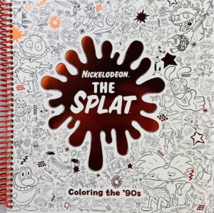 the splat: coloring the '90s (nickelodeon) (adult coloring book)