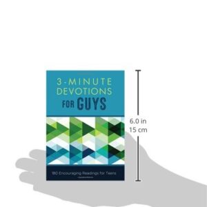 3-Minute Devotions for Guys: 180 Encouraging Readings for Teens