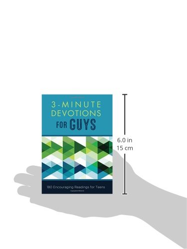 3-Minute Devotions for Guys: 180 Encouraging Readings for Teens