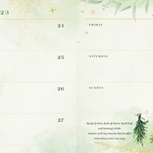 Herbal Magic 2024 Weekly Planner: July 2023 - December 2024