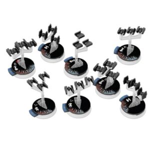 Star Wars: Armada Imperial Fighter Squadrons EXPANSION PACK - Tactical Starfighter Arsenal! Tabletop Miniatures Strategy Game, Ages 14+, 2 Players, 2 Hour Playtime, Made by Atomic Mass Games