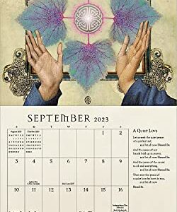 Celtic Blessings 2023 Wall Calendar: Illuminations by Michael Green