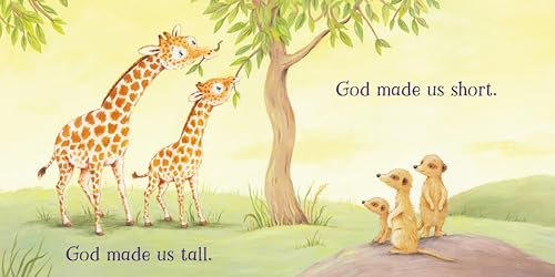 God Made Us – Story-time Board Book for Toddlers, Ages 0-4 - Part of the Tender Moments Series