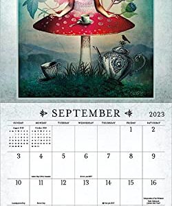 The Curious World of Catrin Welz-Stein 2023 Wall Calendar: A Surreal Fantasy Art Calendar