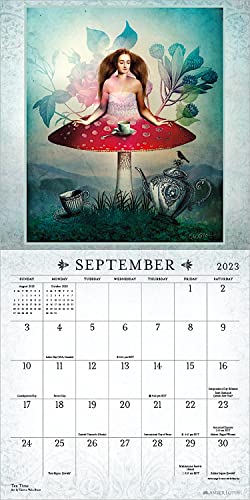 The Curious World of Catrin Welz-Stein 2023 Wall Calendar: A Surreal Fantasy Art Calendar