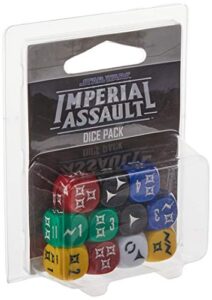 star wars imperial assault board game dice pack - epic sci-fi miniatures strategy game for kids and adults, ages 14+, 1-5 players, 1-2 hour playtime, made by fantasy flight games