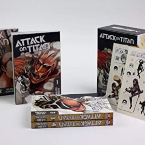 Attack on Titan Season 1 Part 1 Manga Box Set (Attack on Titan Manga Box Sets)