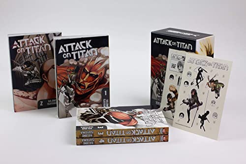 Attack on Titan Season 1 Part 1 Manga Box Set (Attack on Titan Manga Box Sets)