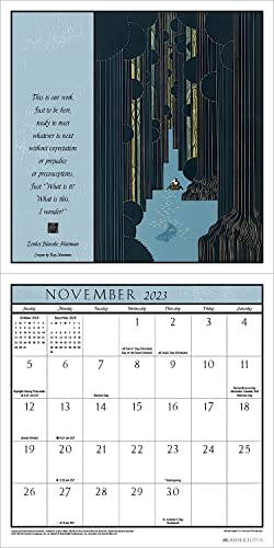 Now and Zen 2023 Wall Calendar: Contemporary Japanese Prints by Ray Morimura