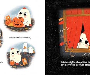 Ghost Afraid of the Dark (Board Book)