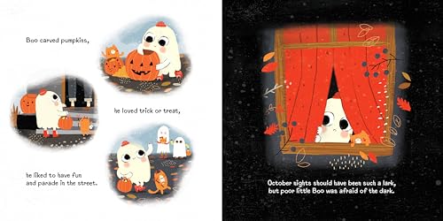 Ghost Afraid of the Dark (Board Book)