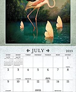 The Curious World of Catrin Welz-Stein 2023 Wall Calendar: A Surreal Fantasy Art Calendar