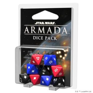 Star Wars: Armada DICE PACK - Enhance Your Firepower with Custom Dice! Tabletop Miniatures Strategy Game for Kids & Adults, Ages 14+, 2 Players, 2 Hour Playtime, Made by Atomic Mass Games