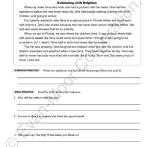 Evan-Moor Daily Reading Comprehension, Grade 4 - Homeschooling & Classroom Resource Workbook, Reproducible Worksheets, Teaching Edition, Fiction and Nonfiction, Lesson Plans, Test Prep