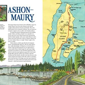 On Island Time: A Traveler's Atlas: Illustrated Adventures on and around the Islands of Washington and British Columbia (Drawn The Road)