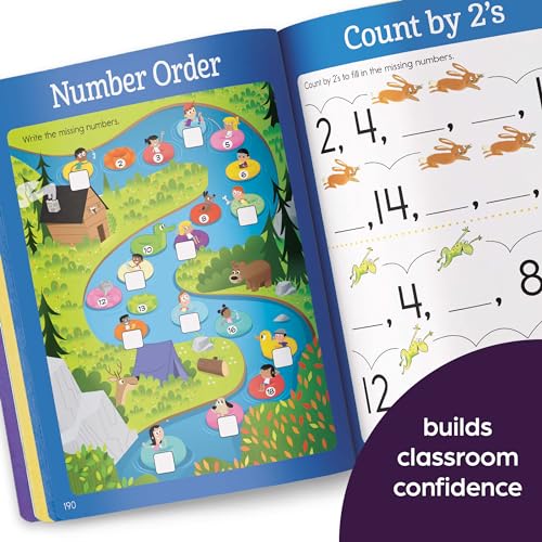 Kindergarten Big Fun Workbook: 256-Page Kindergarten Activity Book Full of Kindergarten Math, Reading, Writing Practice, Phonics, Puzzles and More (Highlights Big Fun Activity Workbooks)