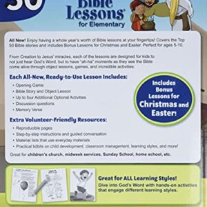 Top 50 Instant Bible Lessons for Elementary with Object Lessons