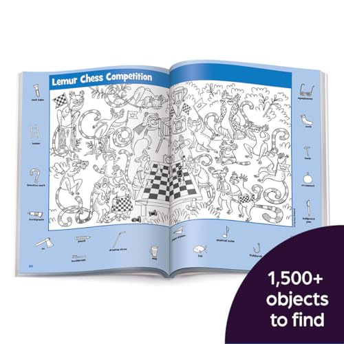 Jumbo Book of Hidden Pictures: Jumbo Activity Book, 200+ Seek-and-Find Puzzles, Classic Black and White Hidden Pictures Puzzles, Highlights Puzzle Book for Kids (Highlights Jumbo Books & Pads)