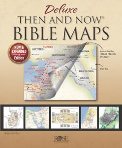 deluxe then and now bible maps - new and expanded edition