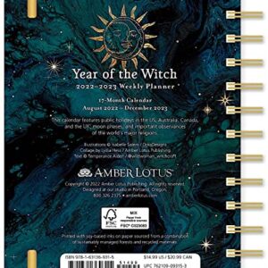 Year of the Witch 2022 - 2023 Weekly Planner: On-the-Go 17-Month Calendar with Pocket (Aug 2022 - Dec 2023, 5" x 7" closed)