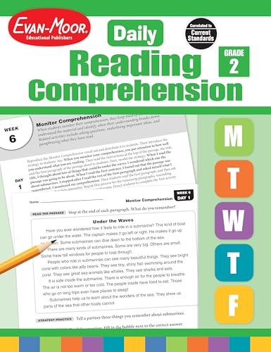 Evan-Moor Daily Reading Comprehension, Grade 2, Teacher's Edition, Print (9781629384757)