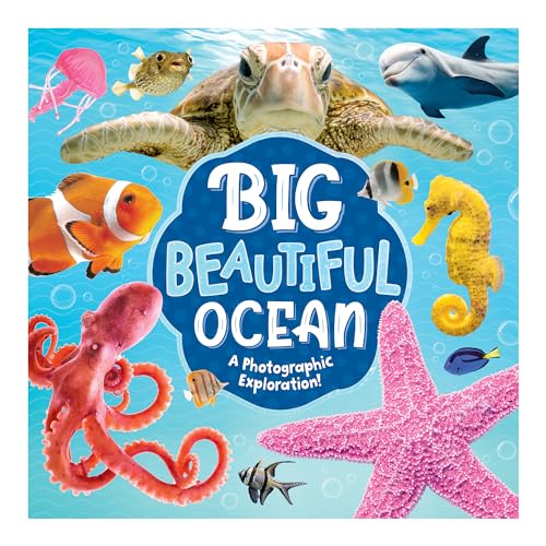 Big Beautiful Ocean – A Photographic Exploration – Perfect for Infants and Toddlers, Ages 0-3 – Nature and Science Photo Book