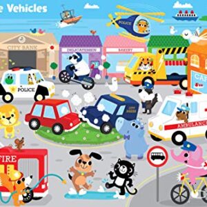 Search & Find: Vehicles Sound Book-With 10 Fun-to-Press Buttons, a Perfect Fun-Filled Way to Introduce Children to Vehicles (Search & Find 10-Button Sound Book)