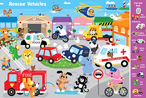 Search & Find: Vehicles Sound Book-With 10 Fun-to-Press Buttons, a Perfect Fun-Filled Way to Introduce Children to Vehicles (Search & Find 10-Button Sound Book)