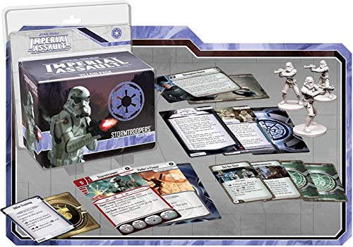 Fantasy Flight Games Star Wars Imperial Assault Board Game Stormtroopers VILLAIN PACK - Epic Sci-Fi Miniatures Strategy Game for Kids and Adults, Ages 14+, 1-5 Players, 1-2 Hour Playtime