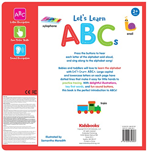 Let's Learn ABCs-With 27 Fun Sound Buttons, this Book is the Perfect Introduction to ABCs! (Listen & Learn)