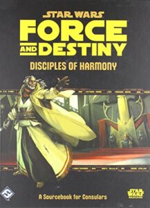 fantasy flight games star wars force and destiny game disciples of harmony expansion | roleplaying game | strategy game for adults and kids | ages 10+ | 2-8 players | average playtime 1 hour