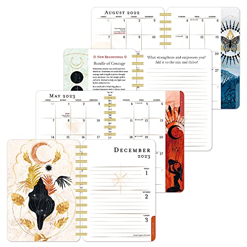 Year of the Witch 2022 - 2023 Weekly Planner: On-the-Go 17-Month Calendar with Pocket (Aug 2022 - Dec 2023, 5" x 7" closed)