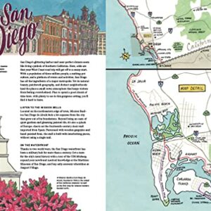 The Best Coast: A Road Trip Atlas: Illustrated Adventures along the West Coasts Historic Highways (Travel Guide to Washington, Oregon, California & PCH)