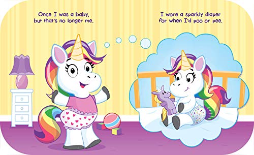 Unicorn Potty: Learn to Potty with Unicorn - Easy-to-Follow Step-by-Step Board Book, Make Potty Training Joyful and Magical! Encouraged for Children Ages 2 and Up (Potty Board Books)