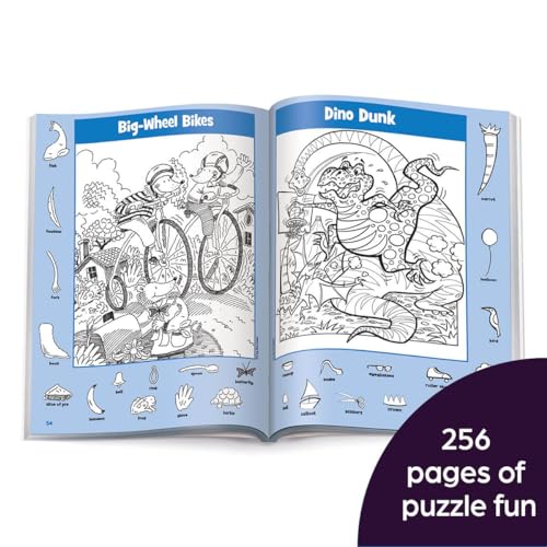 Jumbo Book of Hidden Pictures: Jumbo Activity Book, 200+ Seek-and-Find Puzzles, Classic Black and White Hidden Pictures Puzzles, Highlights Puzzle Book for Kids (Highlights Jumbo Books & Pads)