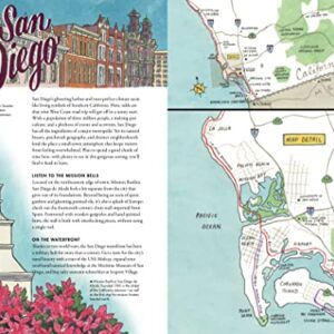 The Best Coast: A Road Trip Atlas: Illustrated Adventures along the West Coasts Historic Highways (Travel Guide to Washington, Oregon, California & PCH)