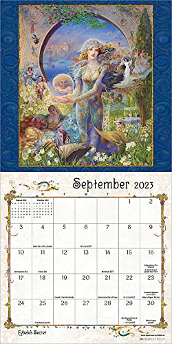 Women of Myth & Magic 2023 Fantasy Art Wall Calendar