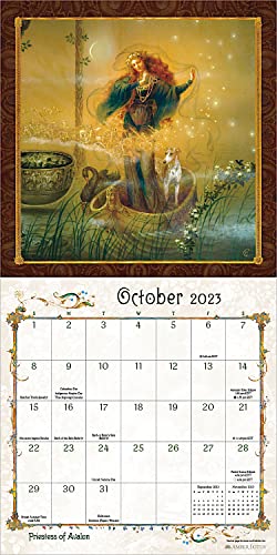 Women of Myth & Magic 2023 Fantasy Art Wall Calendar