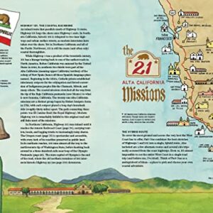 The Best Coast: A Road Trip Atlas: Illustrated Adventures along the West Coasts Historic Highways (Travel Guide to Washington, Oregon, California & PCH)