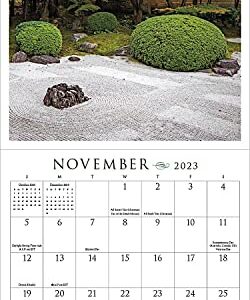 Gardens of the Spirit 2023 Wall Calendar: Japanese Garden Photography