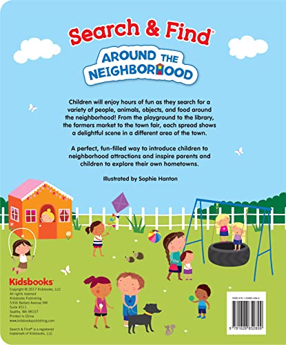 Search & Find: Around the Neighborhood - Search for People, Animals, Objects, Food, and More, Ages 2 and Up - Part of the Search & Find Series