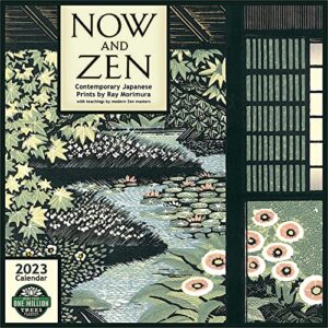 now and zen 2023 wall calendar: contemporary japanese prints by ray morimura