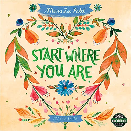 Meera Lee Patel 2023 Wall Calendar: Start Where You Are