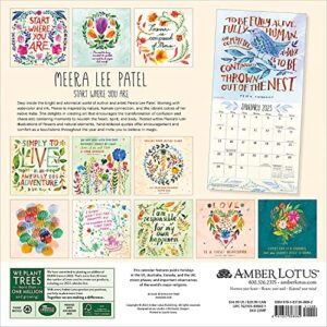 Meera Lee Patel 2023 Wall Calendar: Start Where You Are