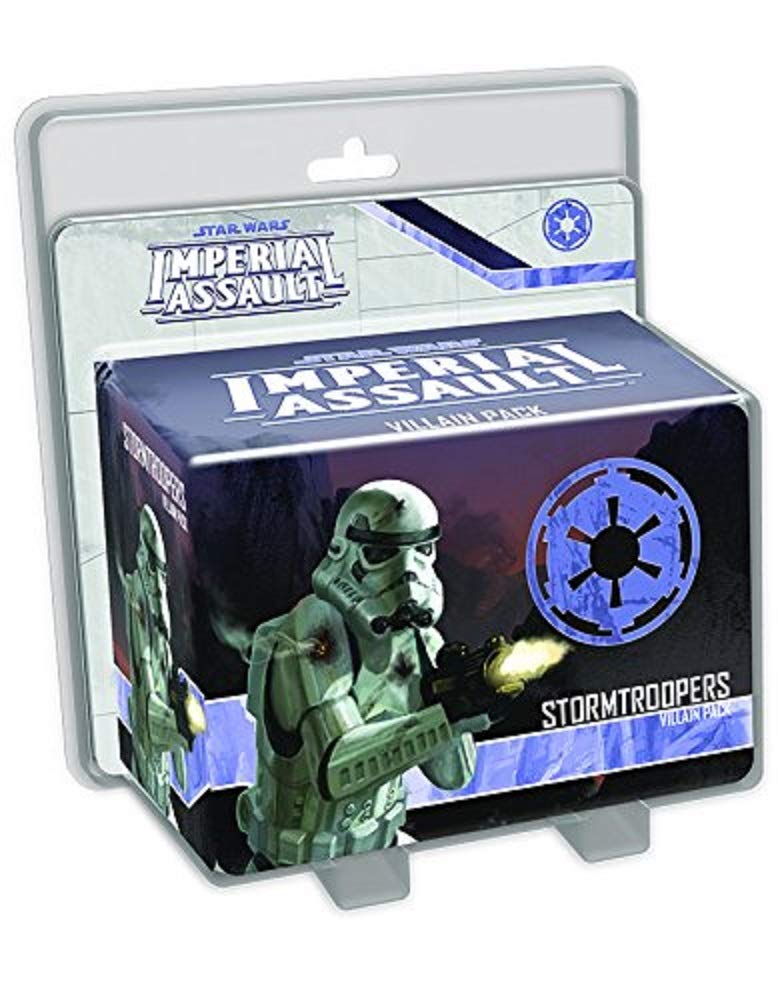 Fantasy Flight Games Star Wars Imperial Assault Board Game Stormtroopers VILLAIN PACK - Epic Sci-Fi Miniatures Strategy Game for Kids and Adults, Ages 14+, 1-5 Players, 1-2 Hour Playtime