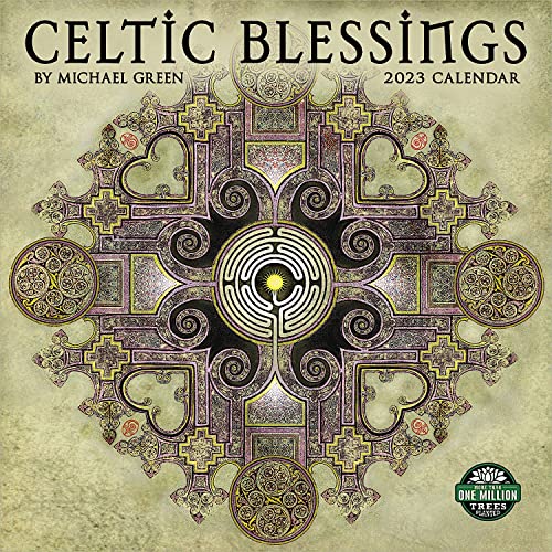 Celtic Blessings 2023 Wall Calendar: Illuminations by Michael Green