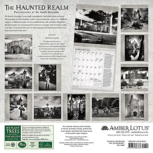 The Haunted Realm 2023 Wall Calendar